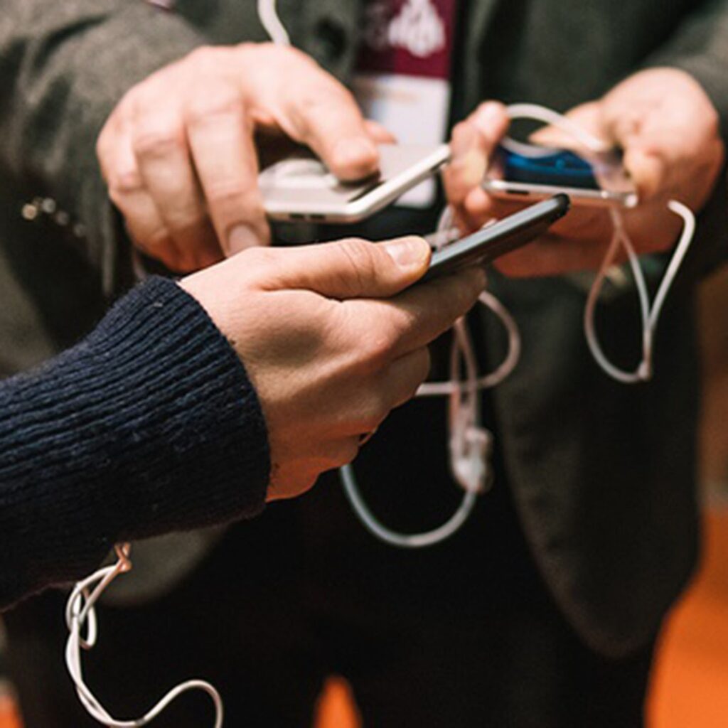 Smartphone as digital instruments - Montreux Jazz Festival