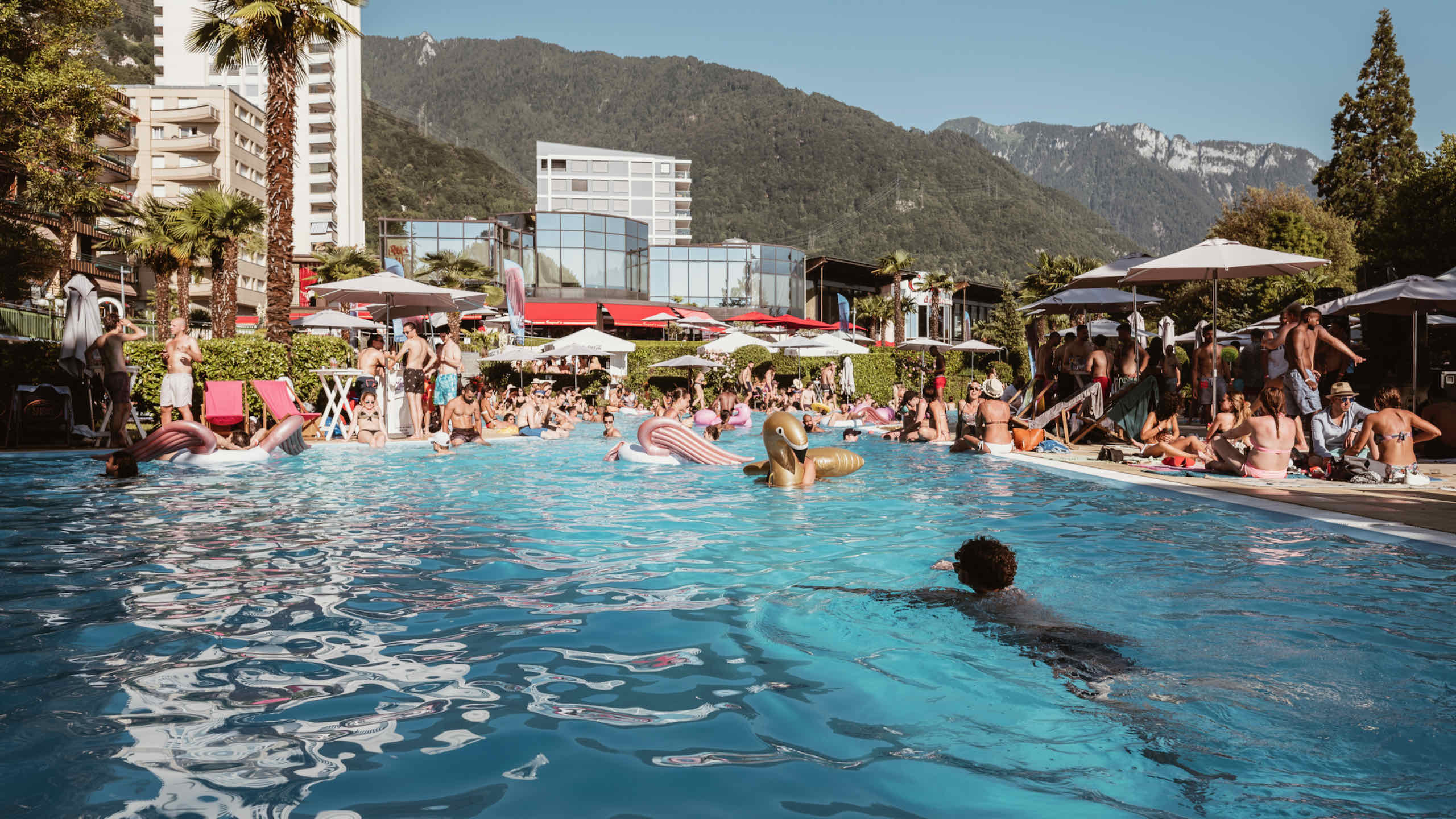 PAST | July 2nd - Free entrance to the Pool Party ⛱ - Montreux Jazz ...