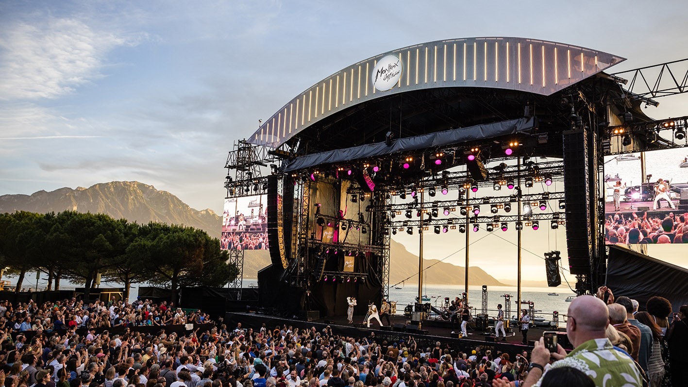 10 July - Guided Tour of the Lake Stage ? - Montreux Jazz Festival