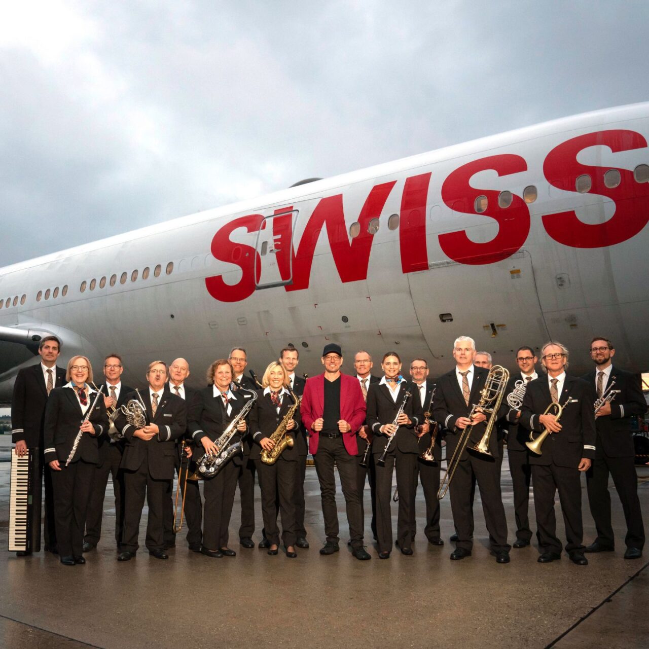 Concert Band of Swiss International Air Lines - Montreux Jazz Festival