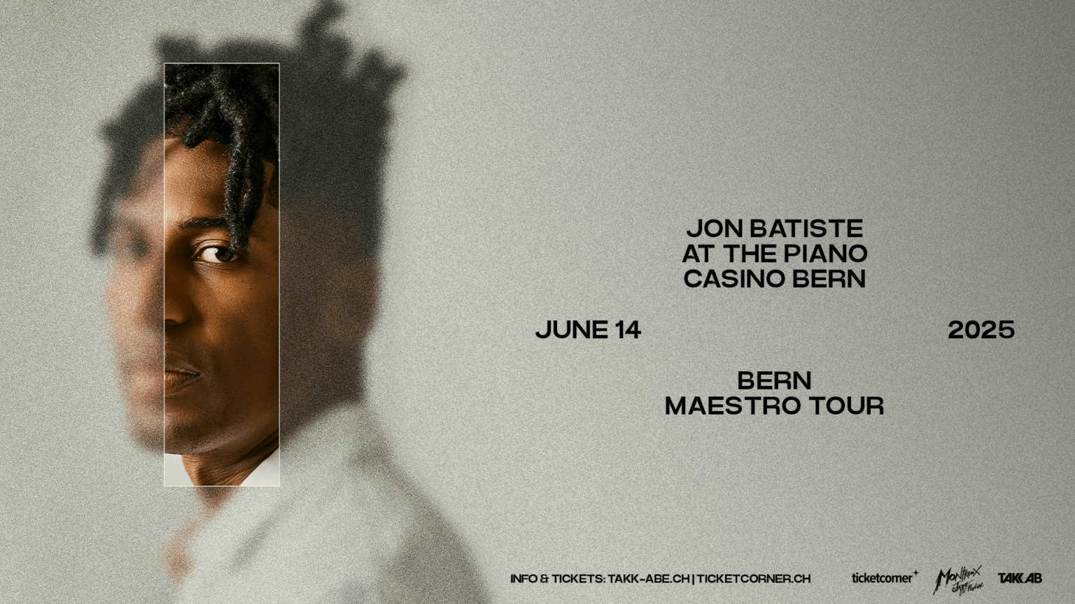 14. Juni – Gewinne Tickets für das Konzert von Jon Batiste in Bern ...